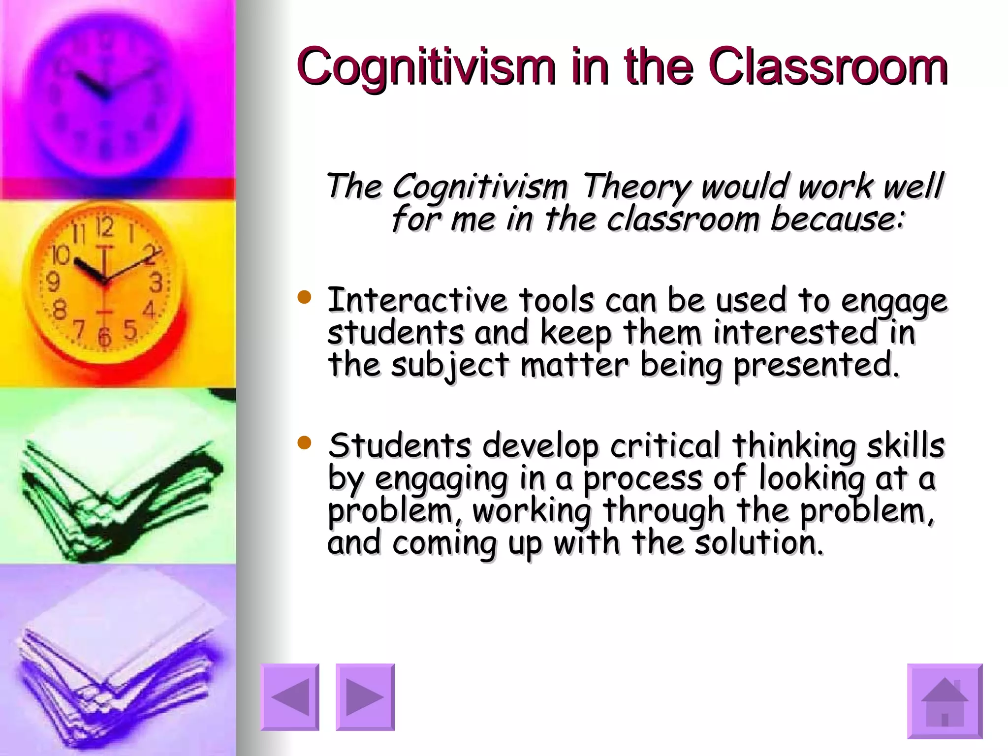 Teresa B. - Cognitivism | PPT