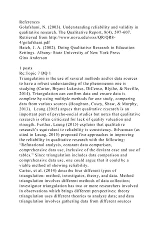 Teresa Swain 4 postsReTopic 7 DQ 1The GCU dissertation te.docx