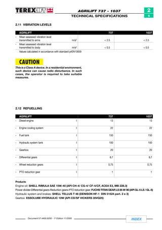 Terex Agrilift 737 - 1037 Telescopic handler Service Repair Manual.pdf