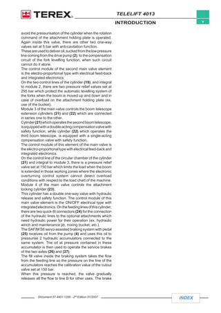 Terex Telelift 4013 Telescopic handler Service Repair Manual.pdf