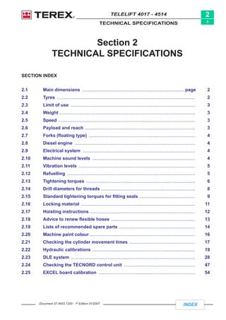 Terex Telelift 4514 Telescopic handler Service Repair Manual.pdf