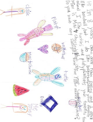 Big Talk From Small Libraries 2025: Postage Pals Letters | PDF