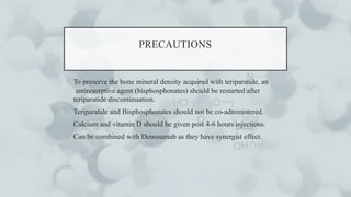 TERIPARATIDE INJECTION - PARATHYROID ANALOG.pptx