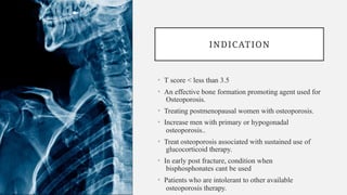 TERIPARATIDE INJECTION - PARATHYROID ANALOG.pptx