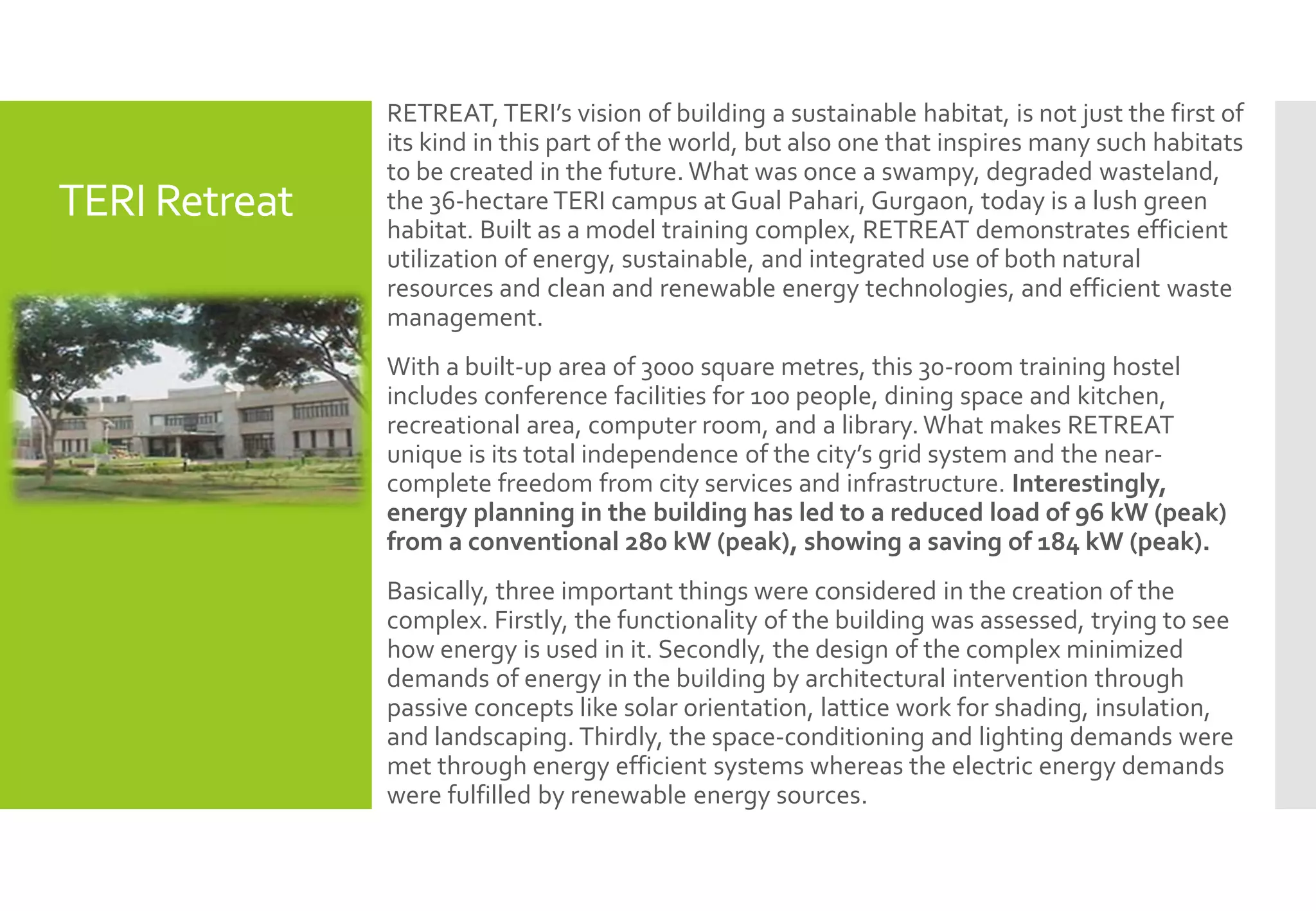 Teri retreat case study | PDF