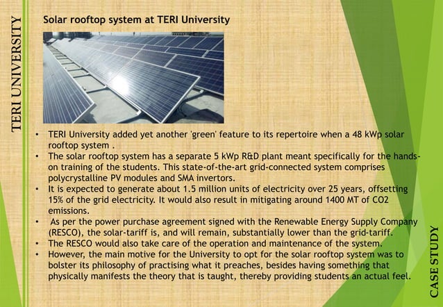 Teri university case study | PDF | Developmental Sites | Real Estate