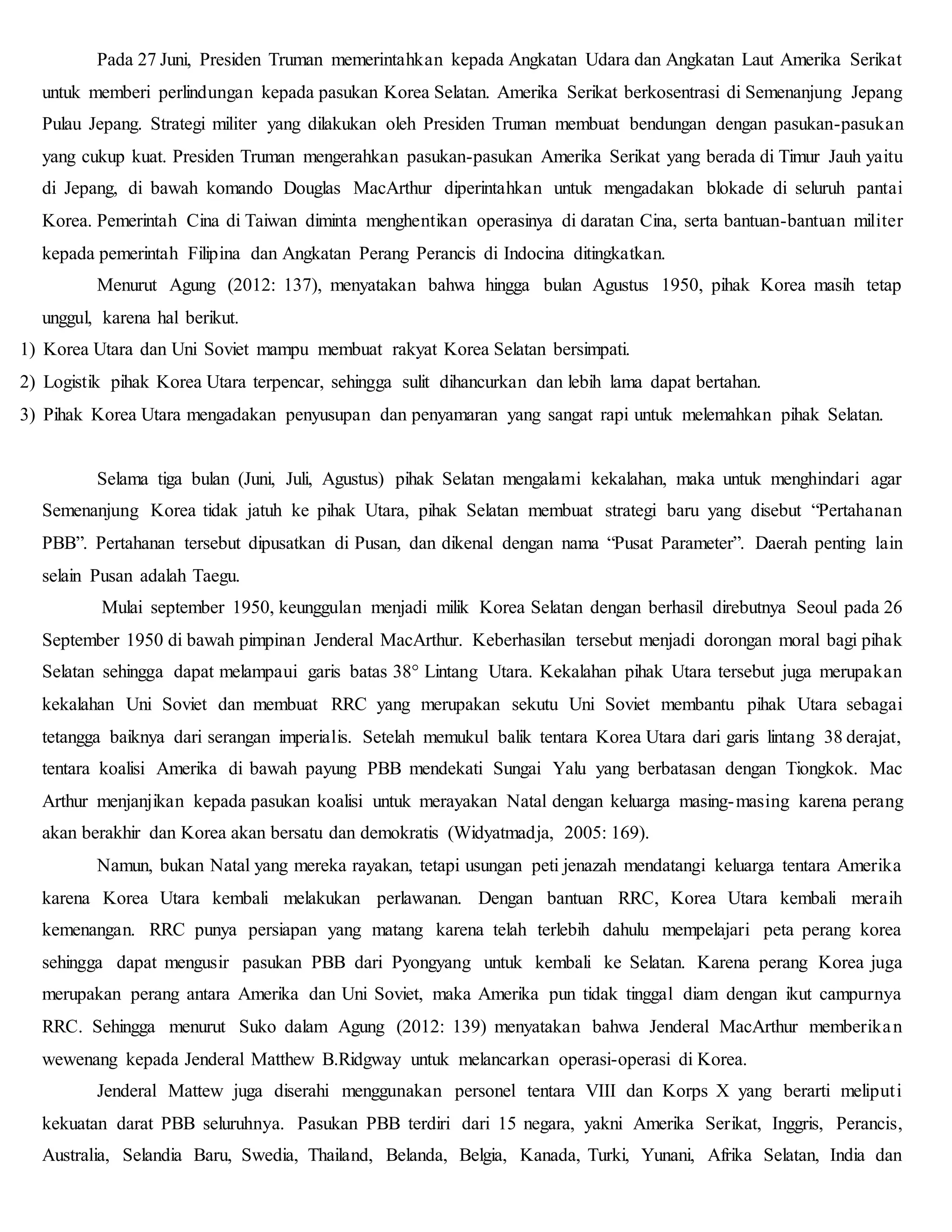 Perang Dingin - Korea | DOCX