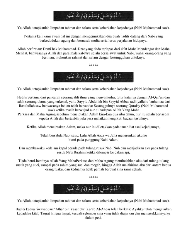 Terjemah kitab-maulid-diba | PDF