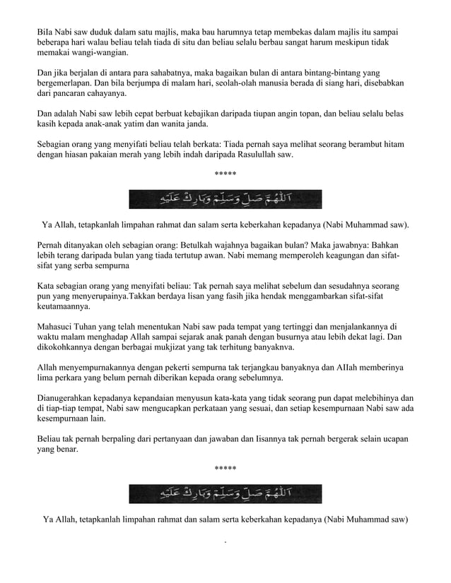 Terjemah kitab-maulid-diba | PDF