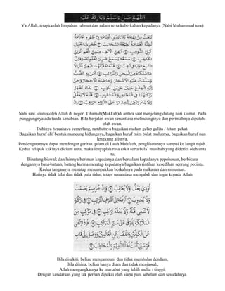 Terjemah kitab-maulid-diba | PDF