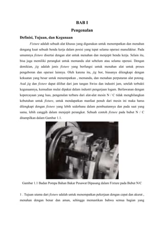 Jig and Fixture Design Manual | DOCX