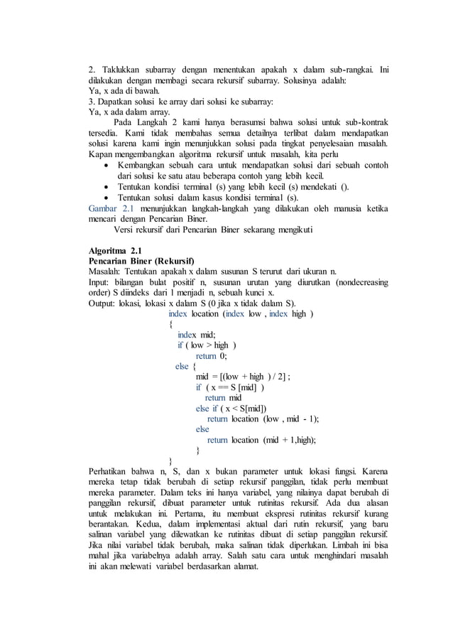 Terjemahan bahasa indonesia (foundation of algorithm by richard neapolitan) | PDF
