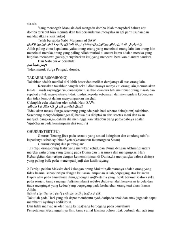 Terjemahan taisir akhlaq | PDF