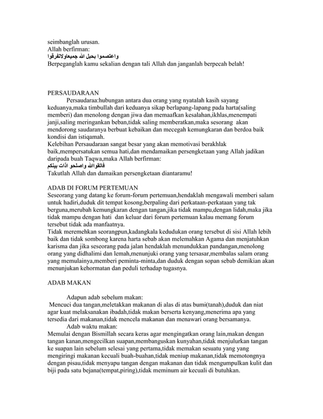 Terjemahan taisir akhlaq | PDF