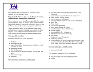 Terlipressin Injection Taj Pharma PIL | PDF