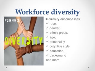 Effects and management of workforce diversity, globalization and ...