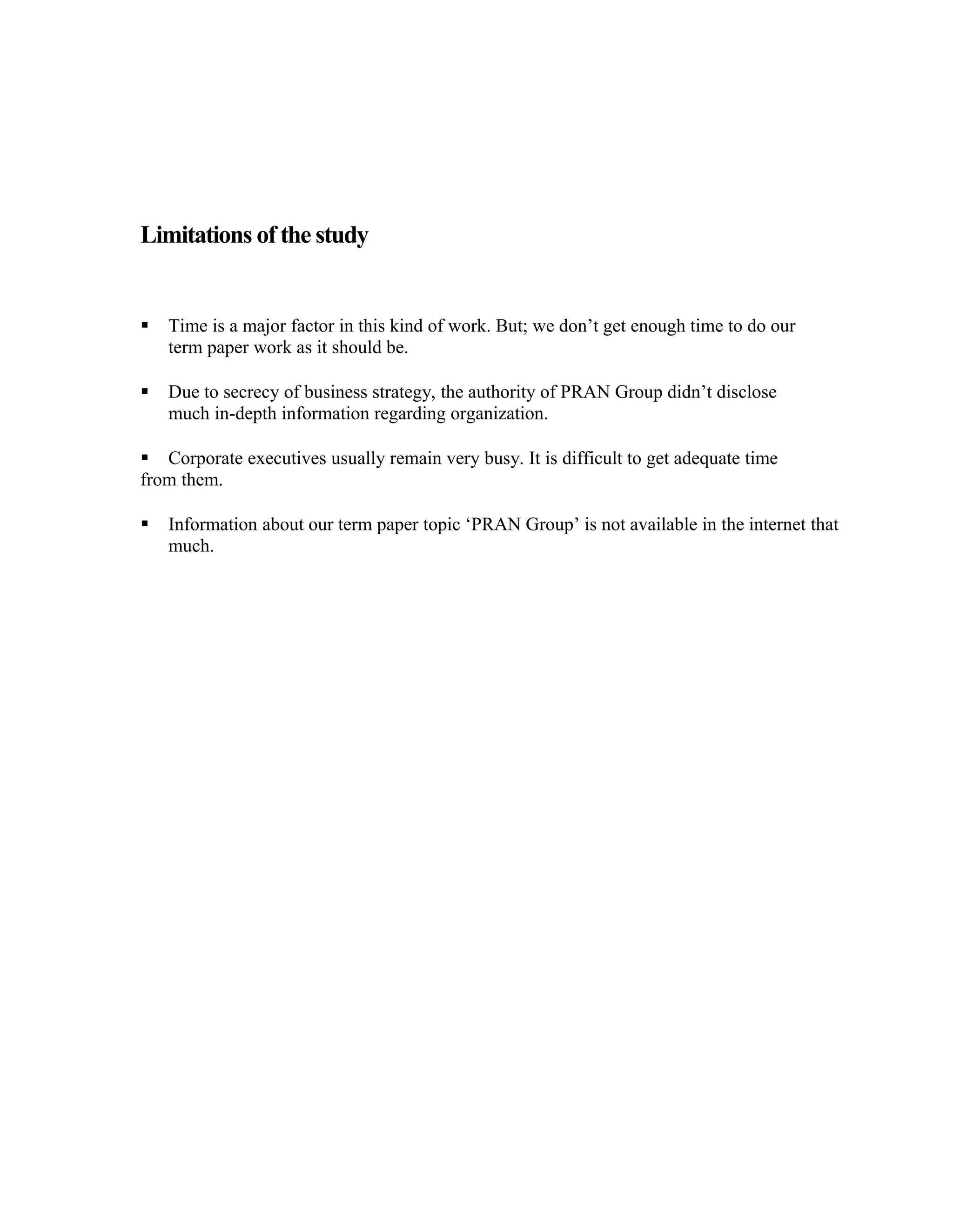 Term paper-on-pran-rfl-group | DOC