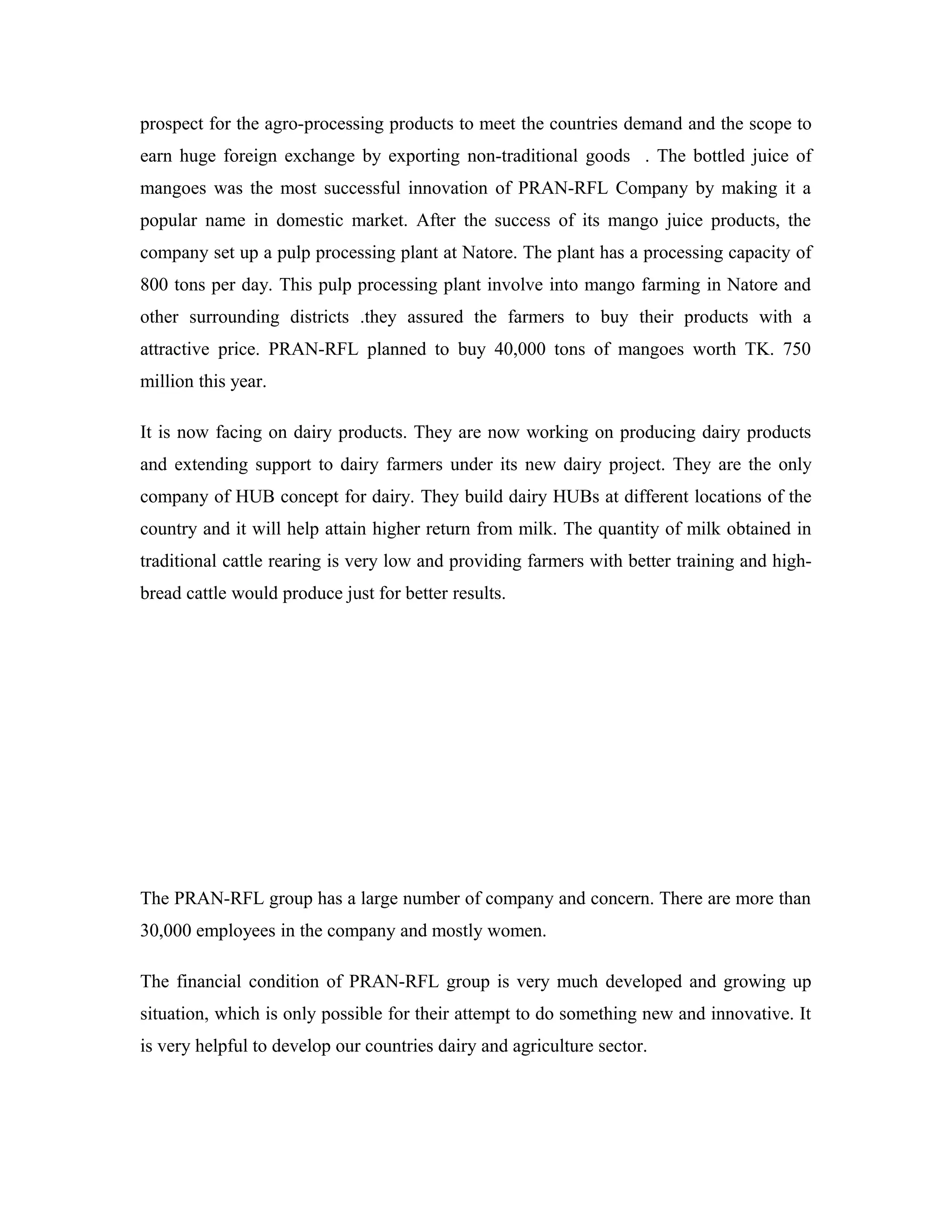 Term paper-on-pran-rfl-group | DOC