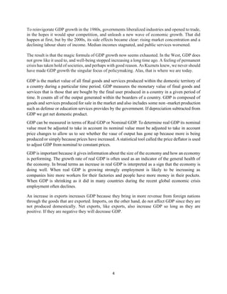 GDP of Nepal A term paper | PDF