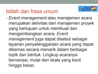 TERM 15 Proyeksi Event.ppt