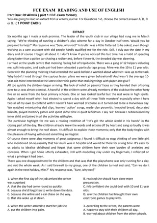 Term 1 fce exam final | DOC