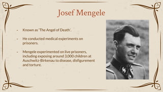 Term 1 Week 4 The Holocaust - Year 10 Modern History | PPTX