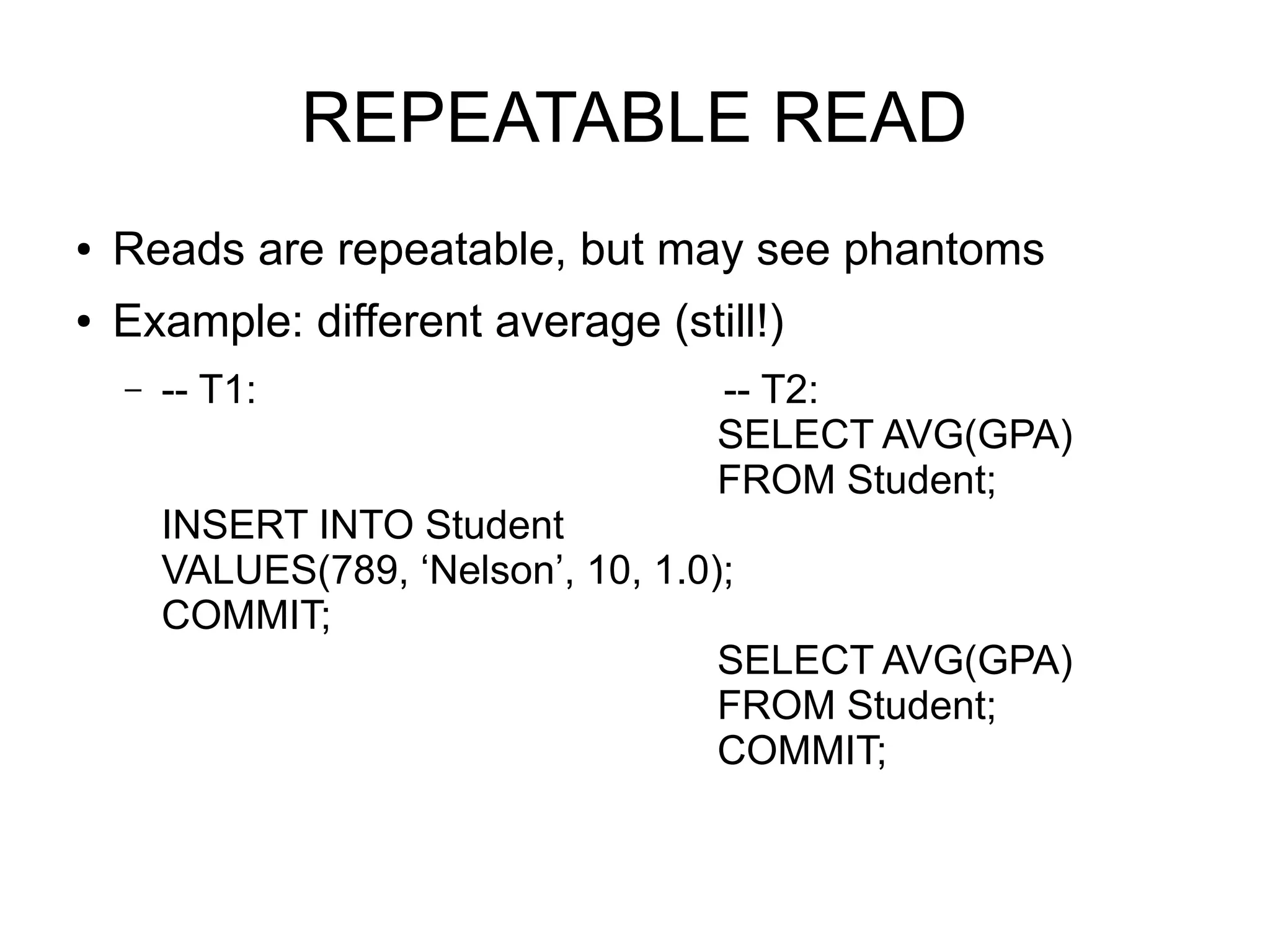 Lecture 5. MS SQL. Transactions | ODP