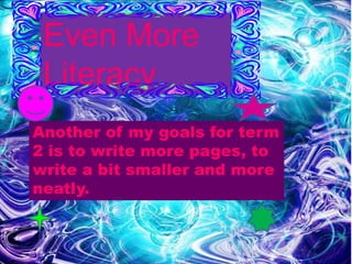 Term 2 goals | PPTX