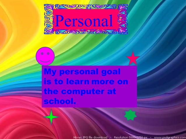 Term 2 goals | PPTX