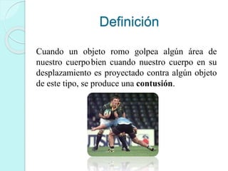 Terma 5 contusiones | PPTX