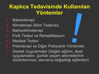 Termal turizm yönetmelikleri | PPT