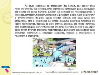 Termas de piratuba, o que é e onde fica | PDF