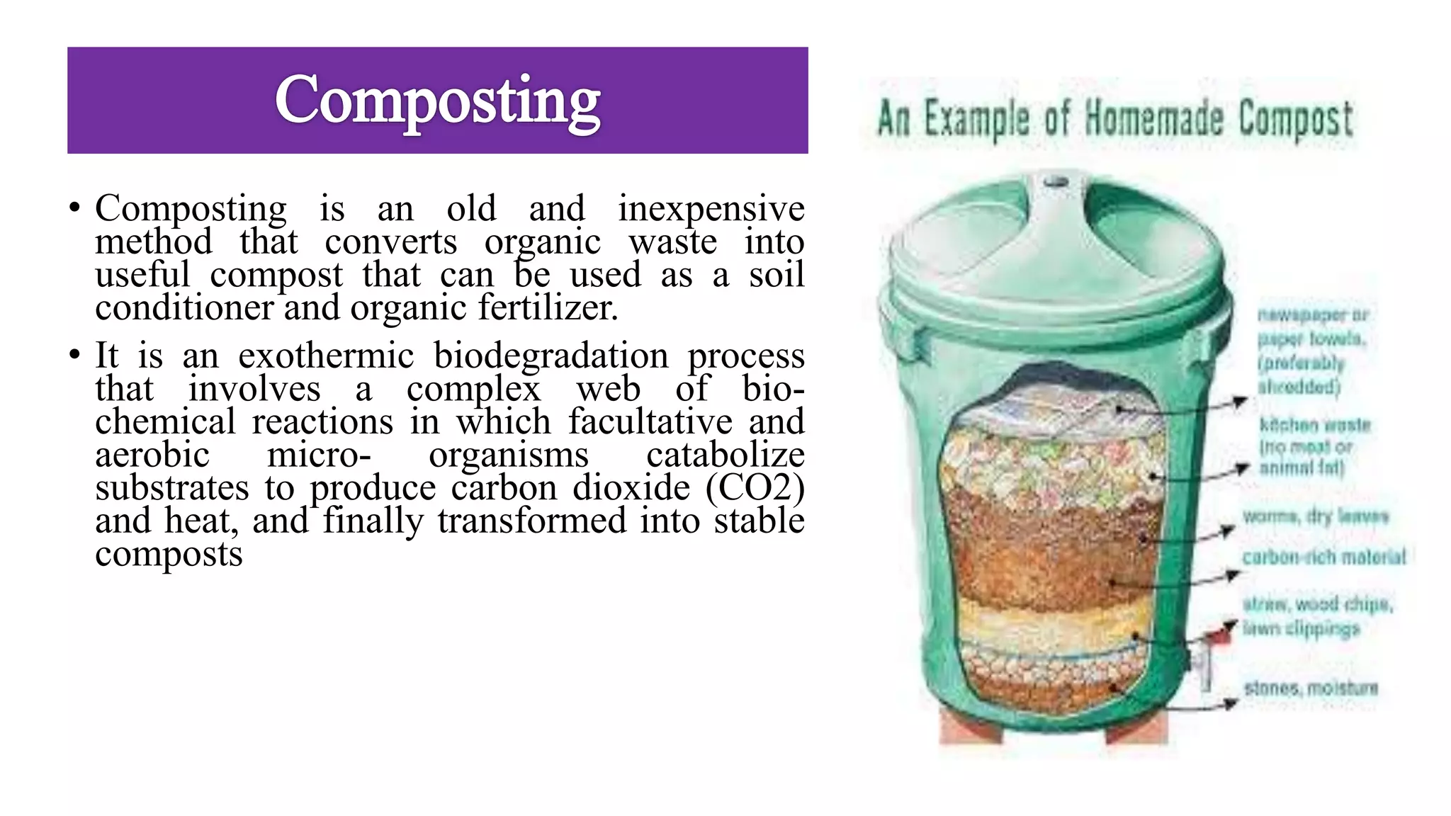 vegetable waste management | PPTX