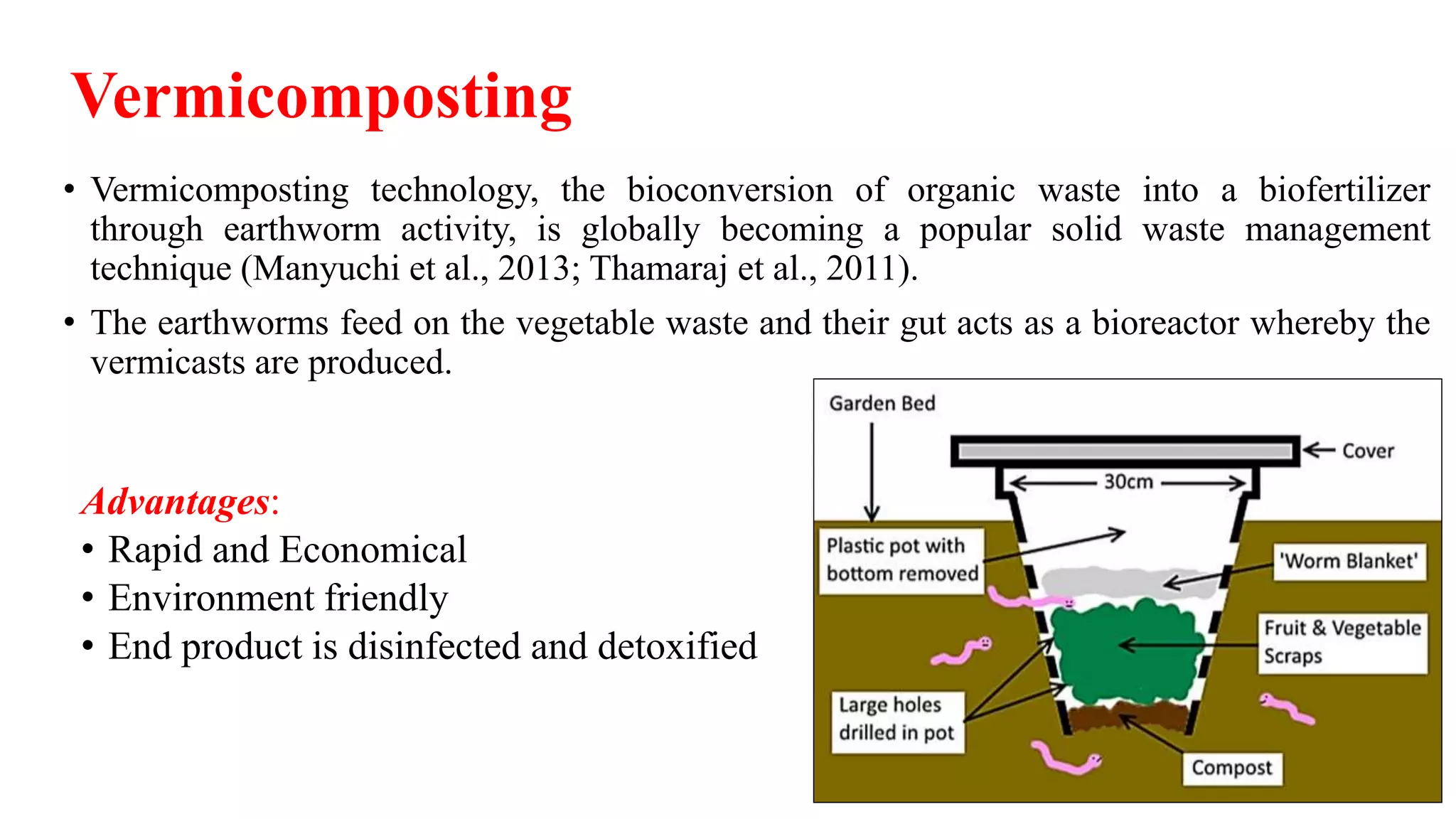 vegetable waste management | PPTX