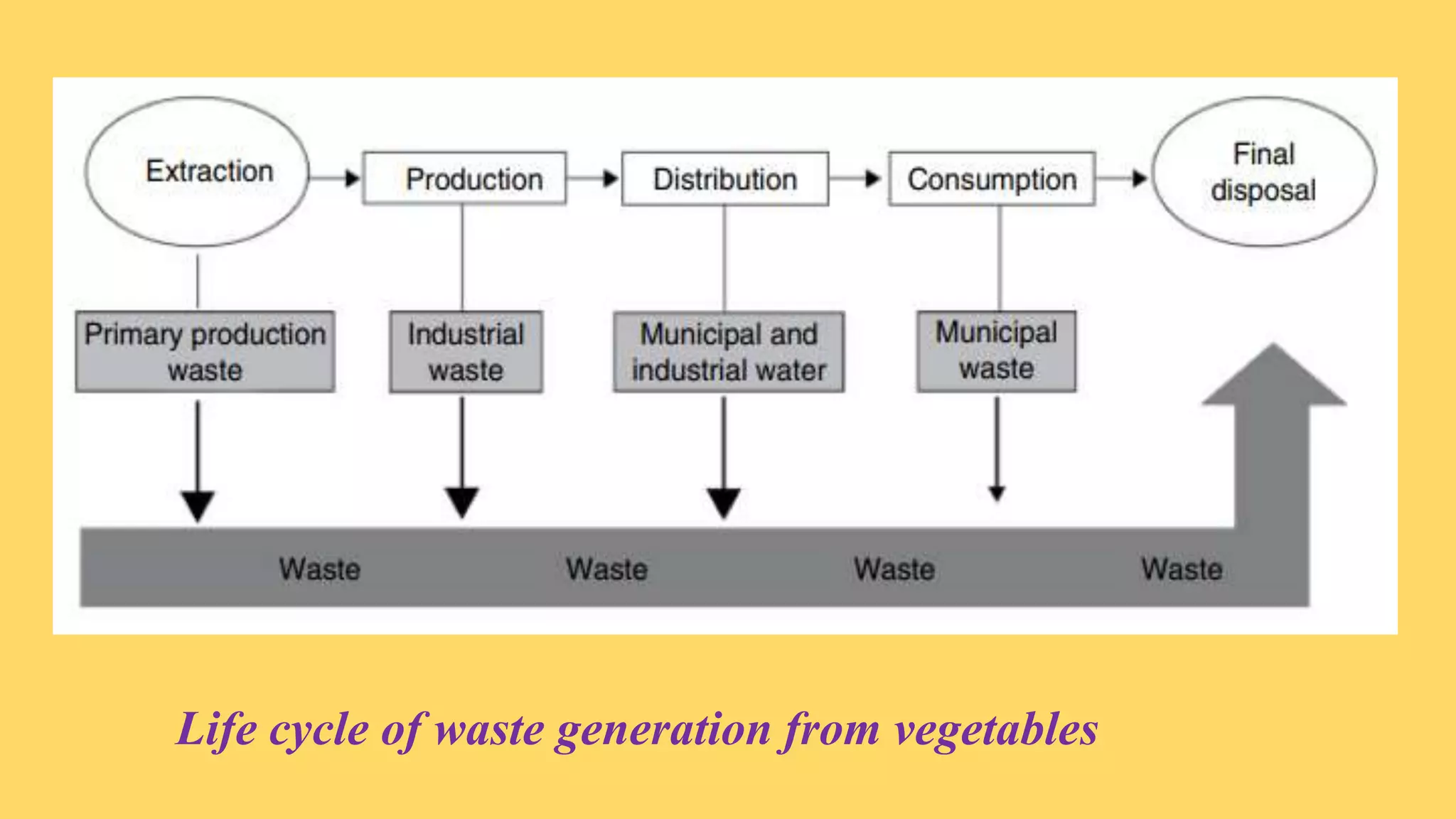 vegetable waste management | PPTX