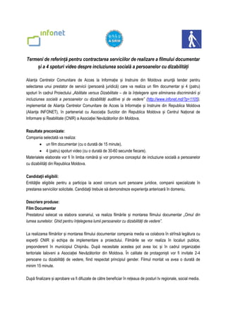 Termeni de referinta | PDF