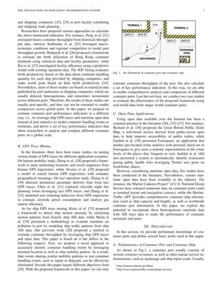 Container Terminal study | PDF