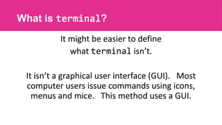 Easter Egg Hunt using terminal | PPTX