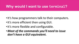 Easter Egg Hunt using terminal | PPT
