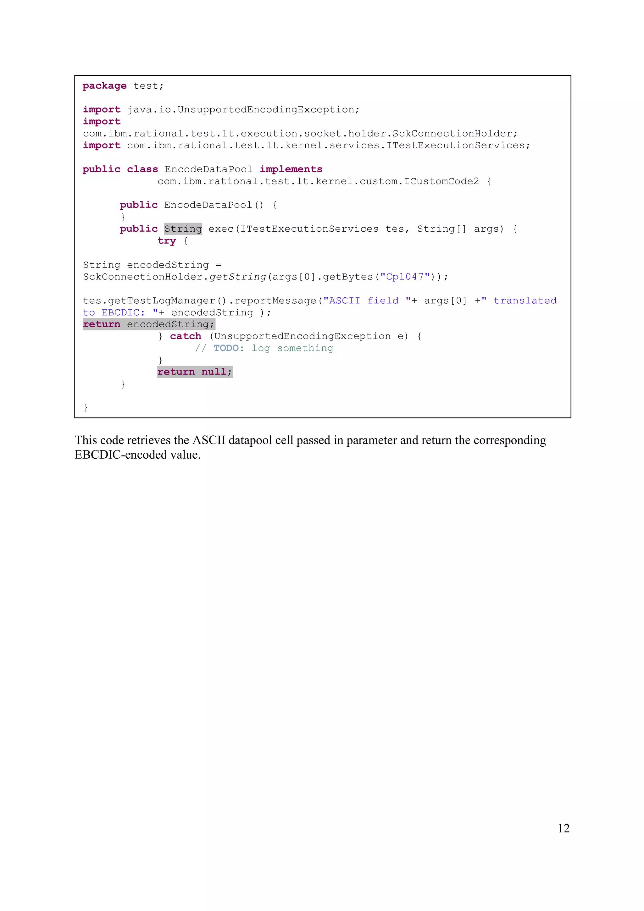 Ibm Iseries Terminal Based Performance Testing With Rational