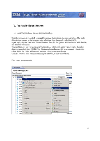 IBM iSeries Terminal Based Performance Testing with Rational ...