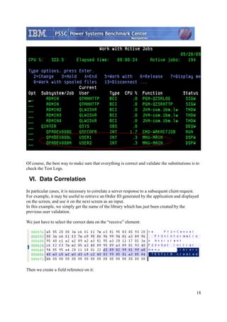 IBM iSeries Terminal Based Performance Testing with Rational ...