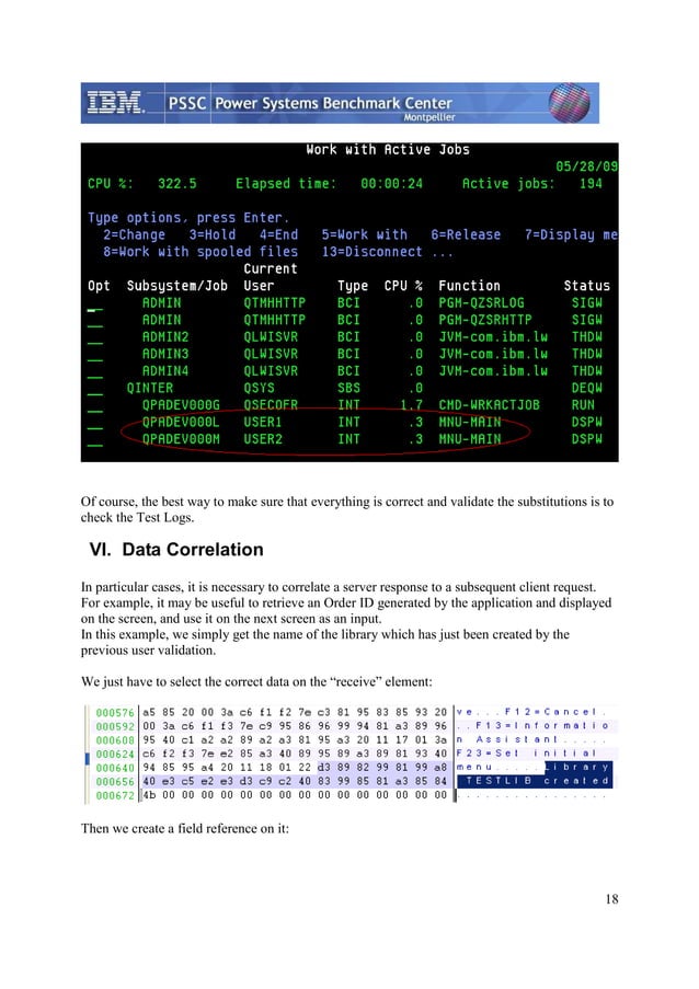 IBM iSeries Terminal Based Performance Testing with Rational ...