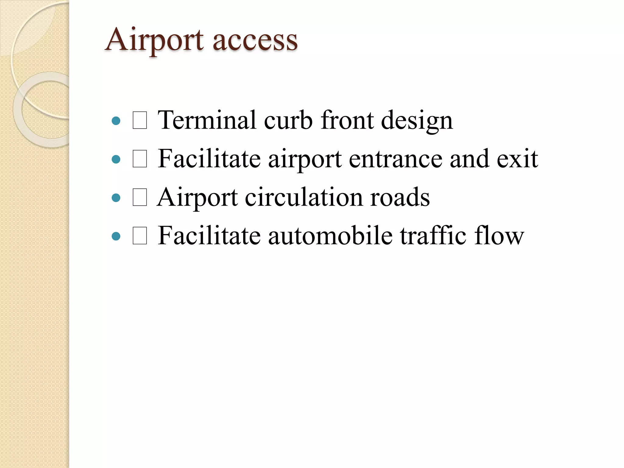 Terminal area | PPTX