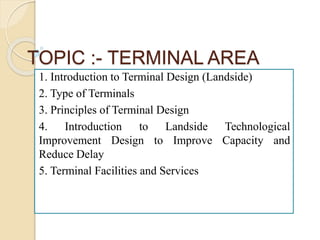 Terminal area | PPTX