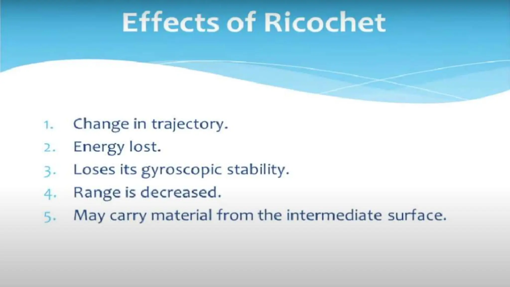 TERMINAL BALLISTICS.pptx EFFECT OF PROJECTILE ON HIYYING THE TARGET | PPTX