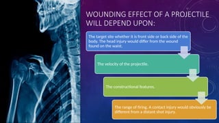 Terminal Ballistics (effect of projectile on hitting the target).pptx