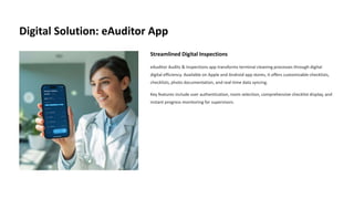 Terminal Cleaning Checklist with eAuditor Audits & Inspections | PDF