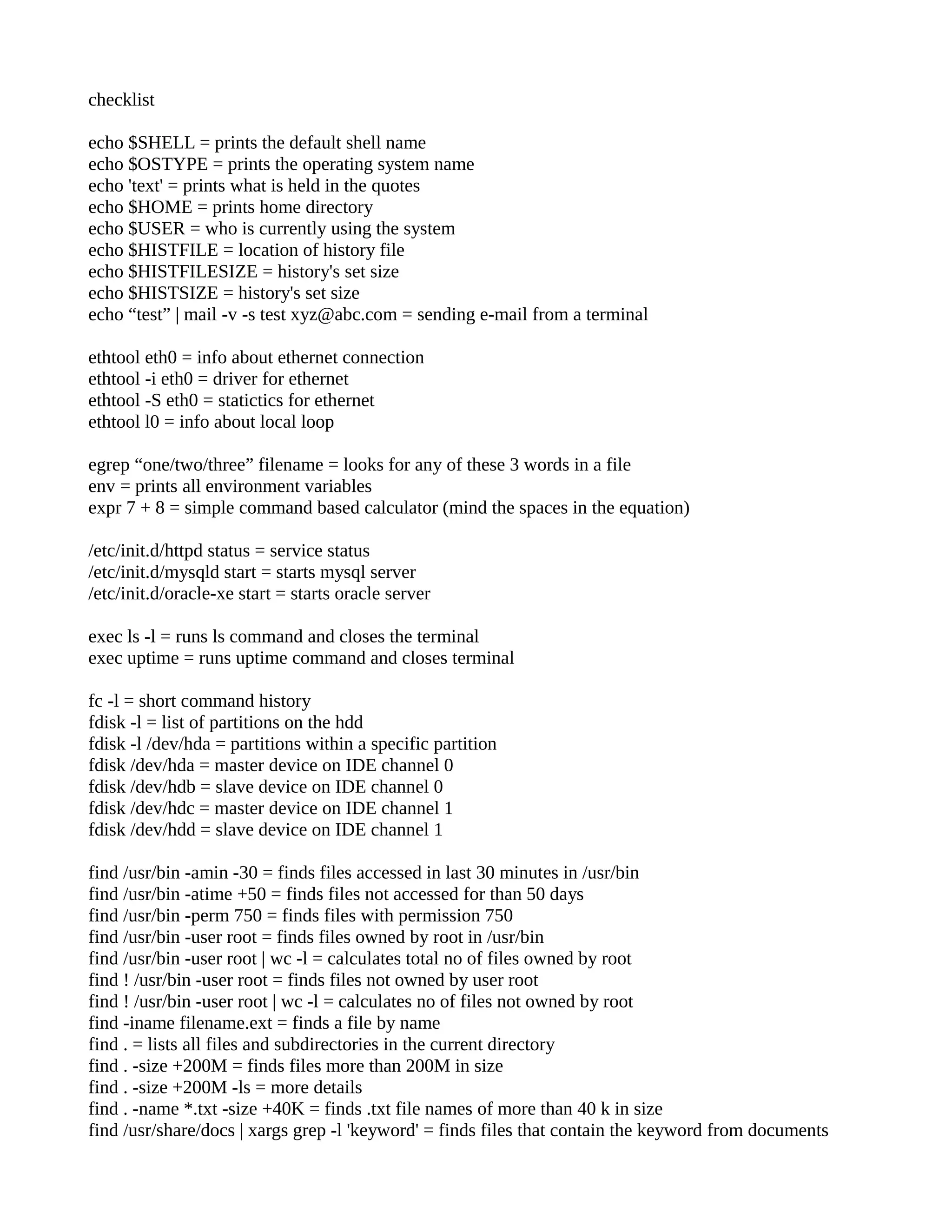 Terminal linux commands_ Fedora based | PDF