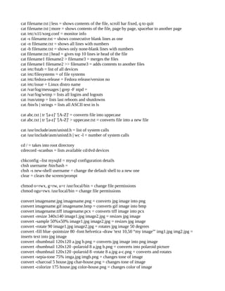 Terminal linux commands_ Fedora based | ODT